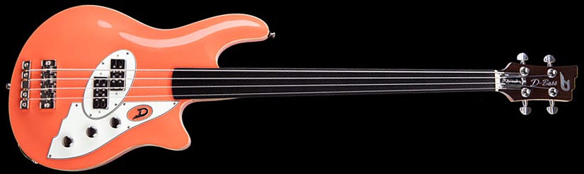 Duesenberg Introduces D-Bass Fretless Bass – No Treble