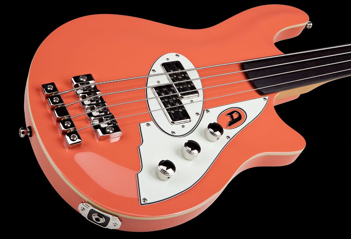 Duesenberg Introduces D-Bass Fretless Bass – No Treble