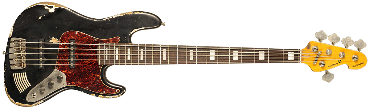 Sandberg Announces 5-String MarloweDK Signature Bass – No Treble