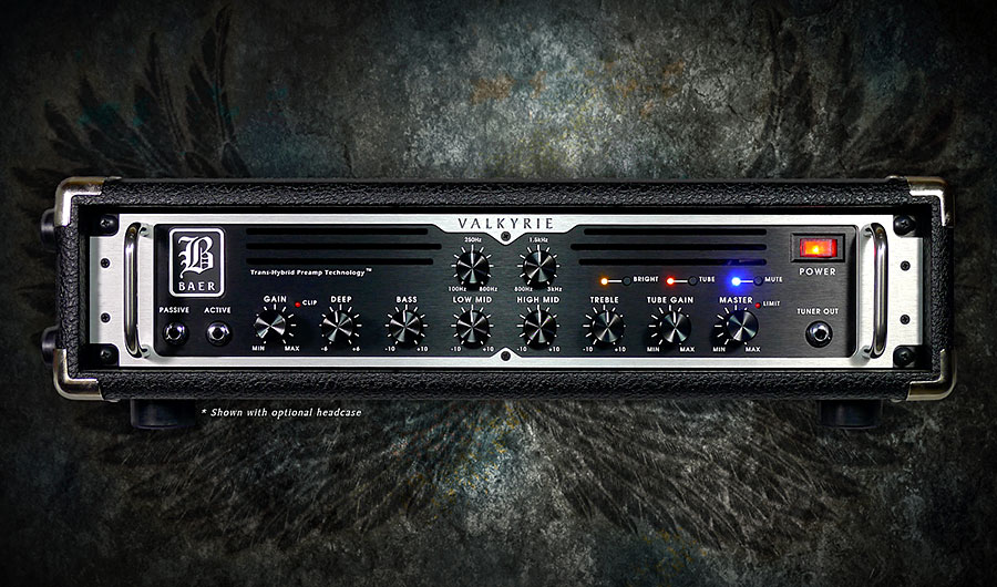 Baer Amplification’s New Valkyrie Bass Amp Now Available – No Treble