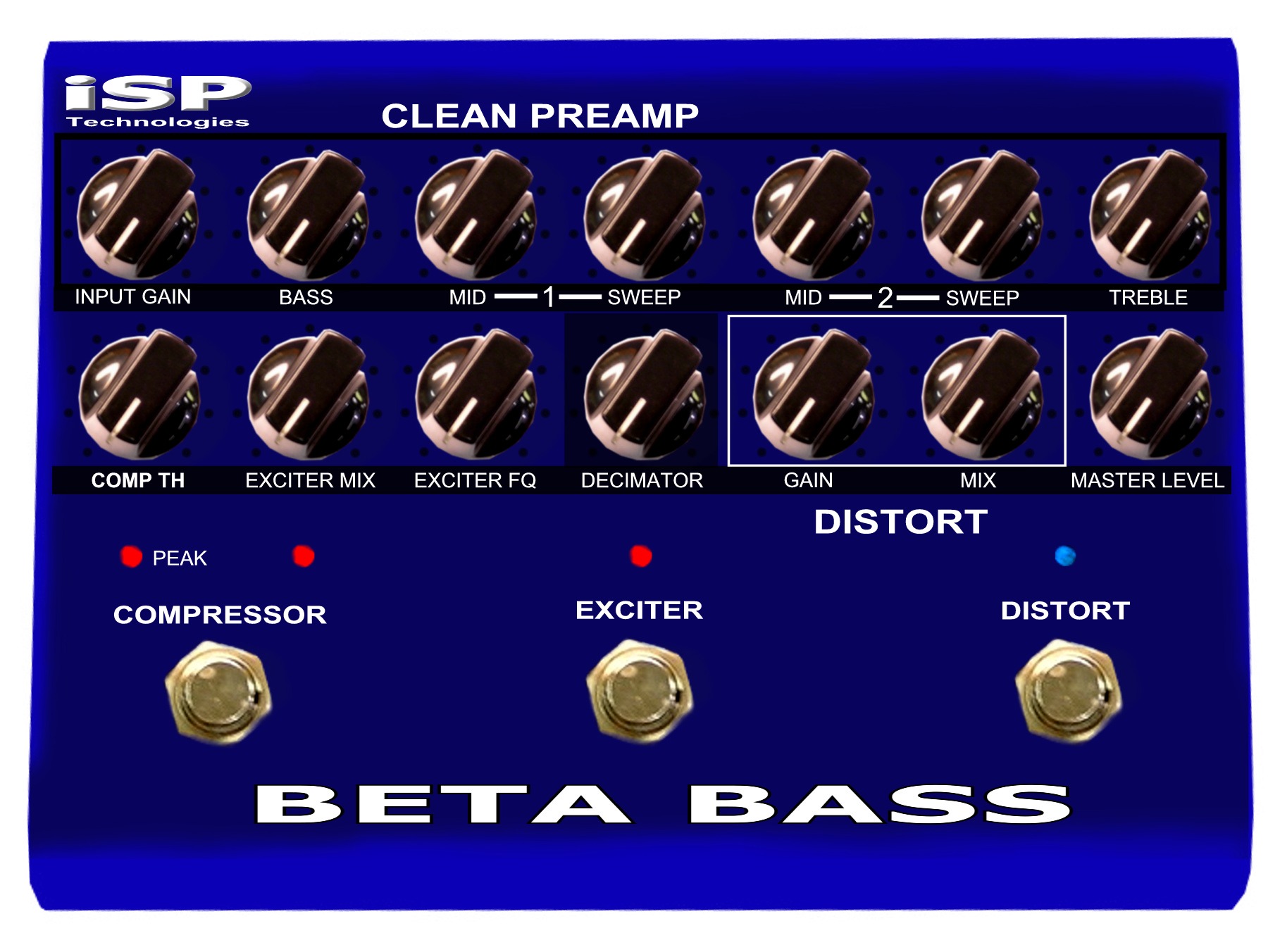ISP Technologies To Debut Beta Bass Preamp Pedal at NAMM – No Treble