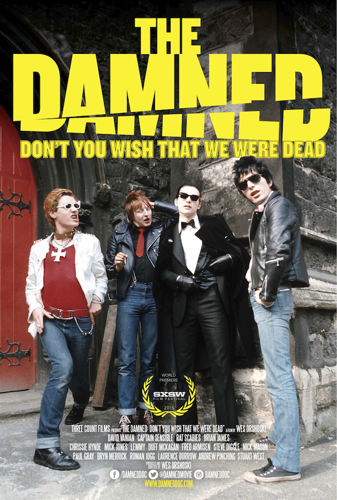 The Damned Documentary Available on DVD/Blu-ray – No Treble