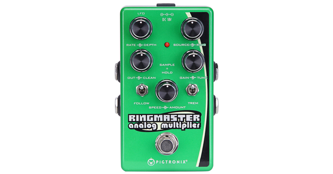 Pigtronix Announces the Ringmaster Ring Modulator Synth Pedal – No Treble