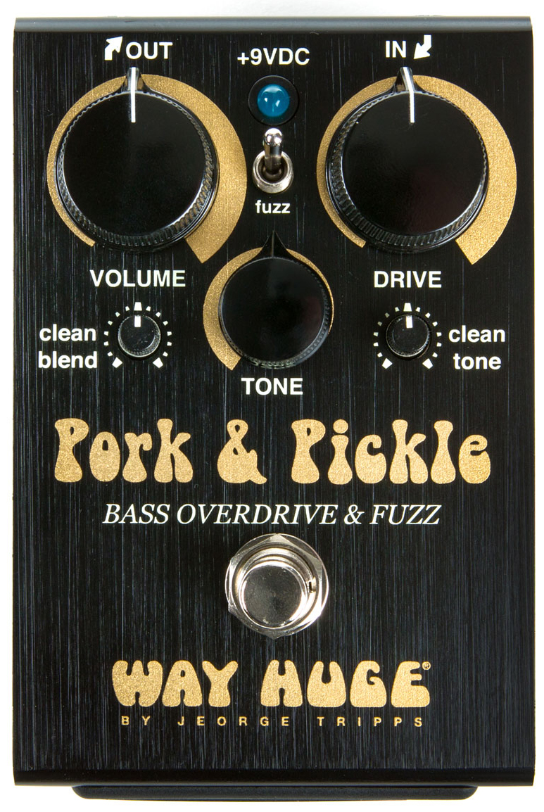 Way Huge Electronics Unveils The Pork & Pickle Bass Overdrive And Fuzz ...
