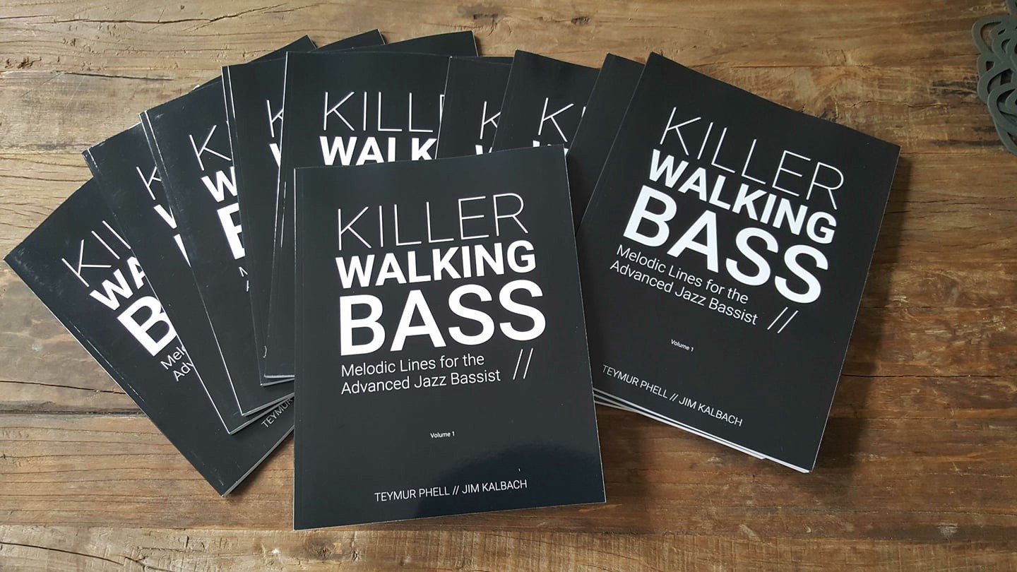 Phell and Kalbach Release “Killer Walking Bass” Book – No Treble
