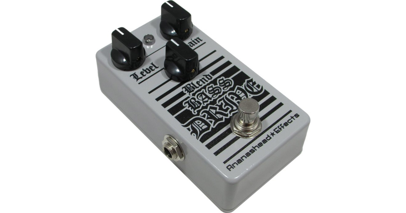 Ananashead Effects Unveils the Blend Bass Drive Pedal – No Treble