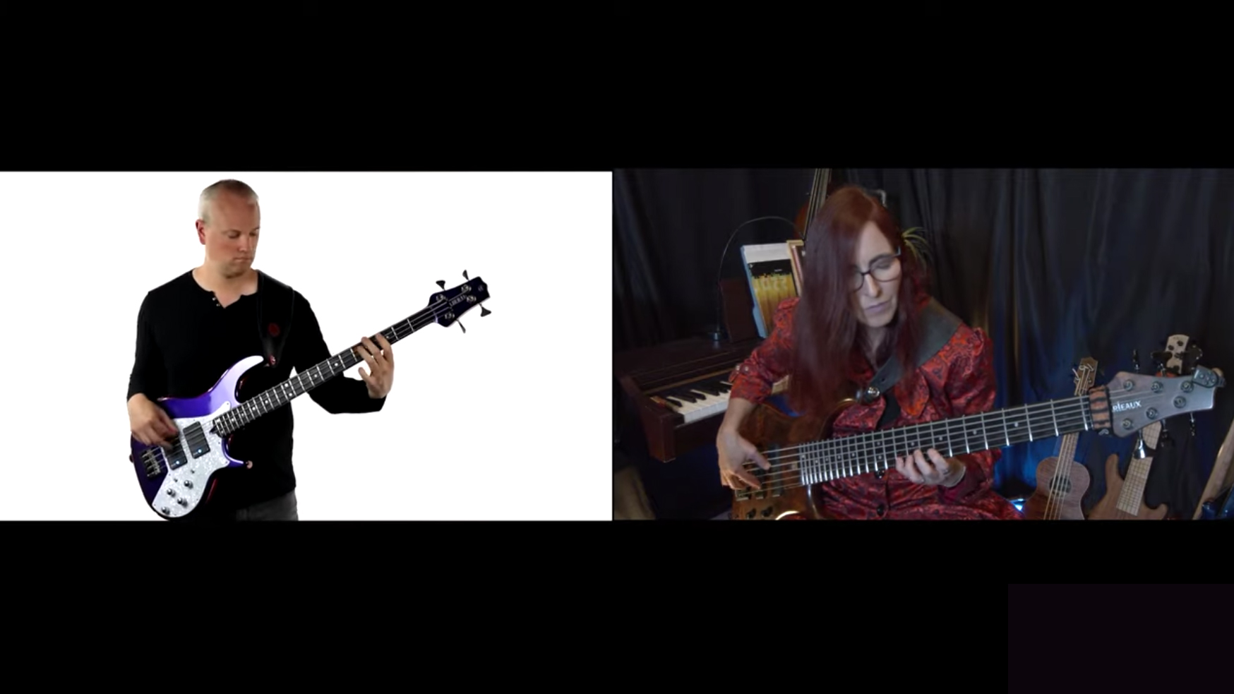 Mark J. Smith and Ariane Cap: J.S. Bach Prelude #2 – No Treble