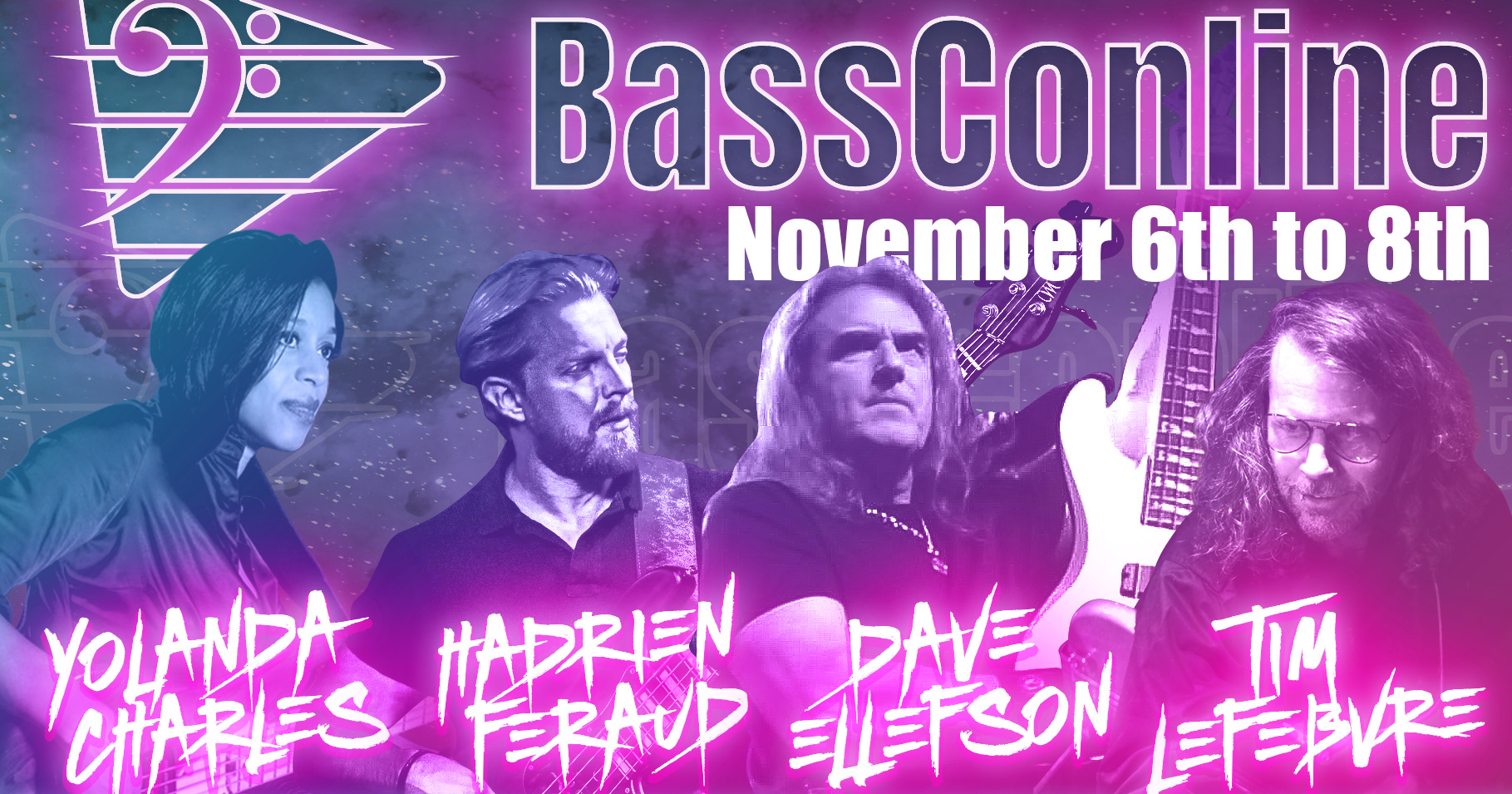 BassCon Online Returns Nov 6-8 with Hadrien Feraud, Yolanda Charles ...
