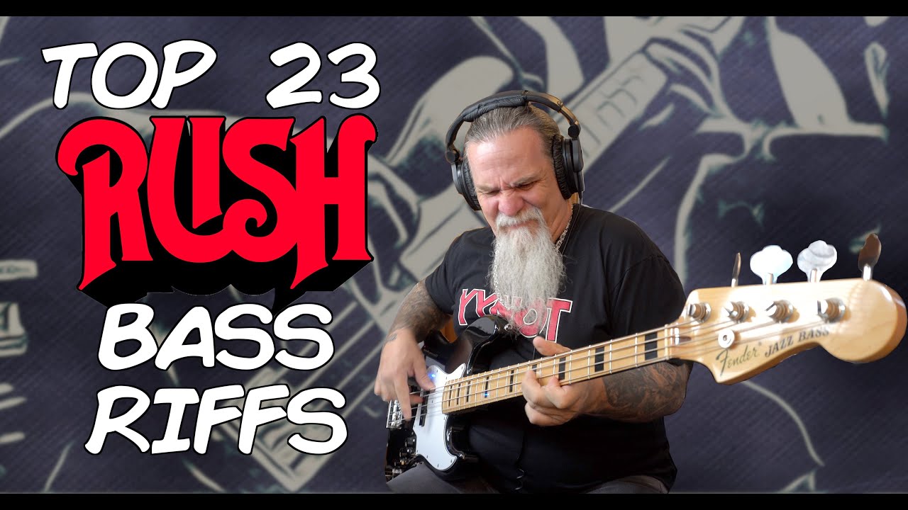 Tim Starace and Josh DuBois: Top 23 Rush Bass Riffs – No Treble