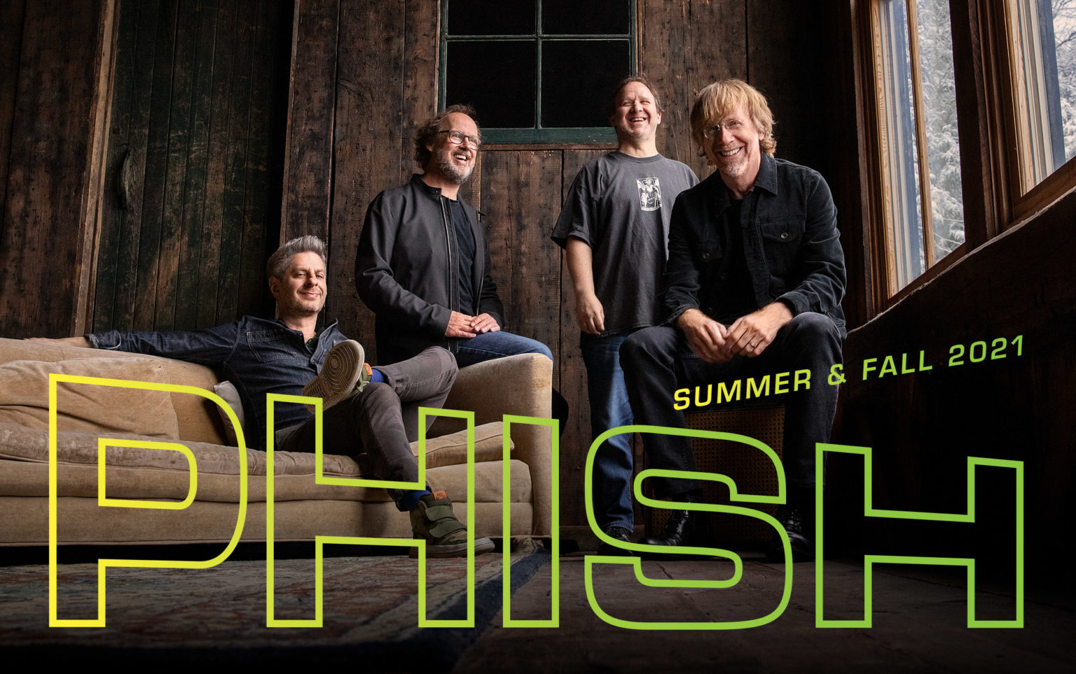 Phish Schedules 2021 Tour Dates – No Treble