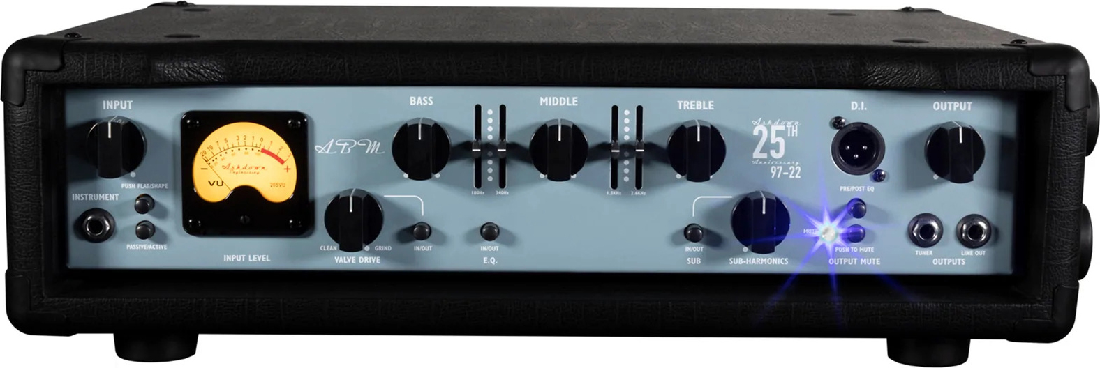 Ashdown Celebrates 25 Years With ABM-400 Ltd Edition Bass Amp – No Treble