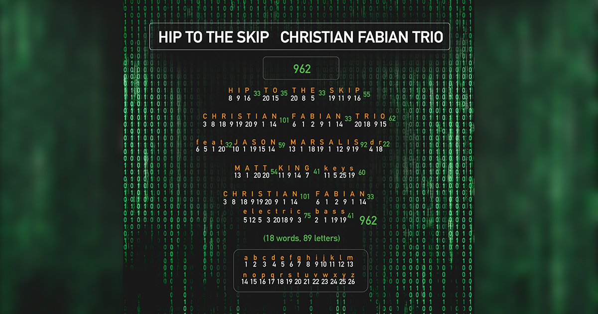 Christian Fabian Gets Funky on “Hip to the Skip” – No Treble