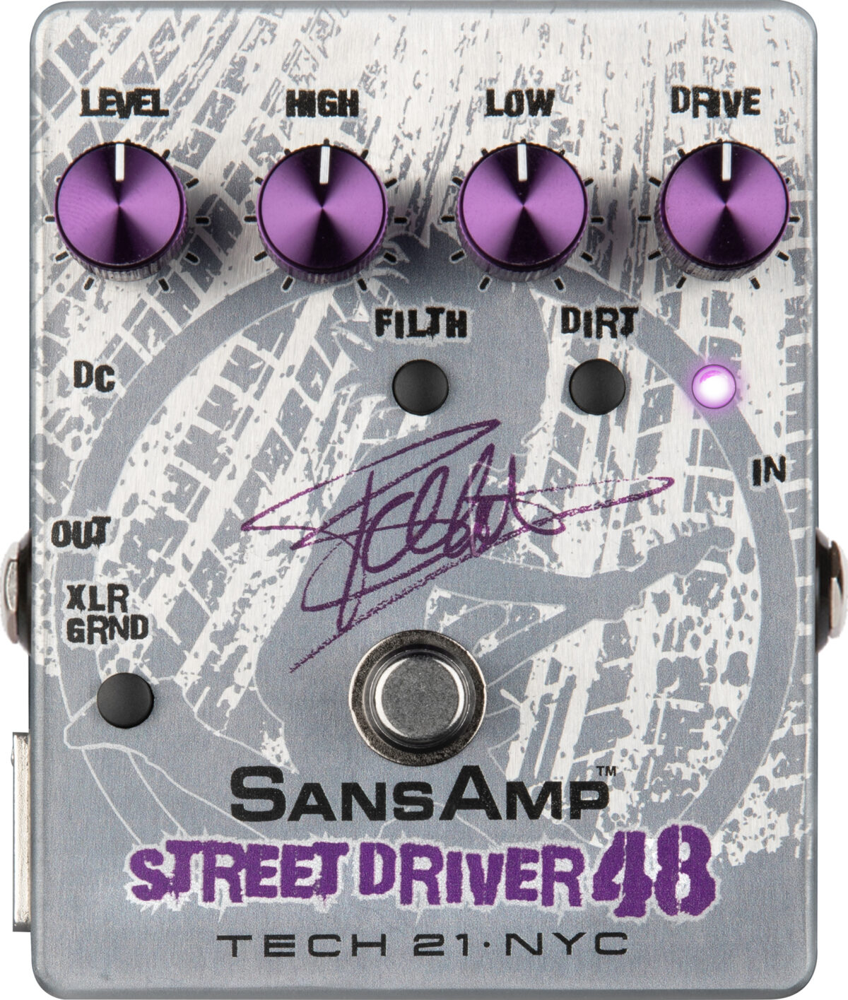 Tech 21 Unveils Frank Bello Street Driver 48 Signature SansAmp Pedal ...