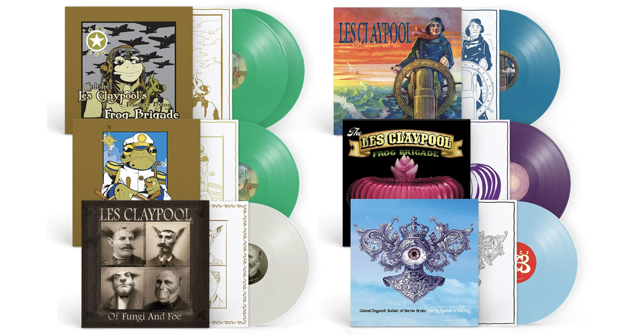Les Claypool Announces “Adverse Yaw: The Prawn Song Years” Box Set – No ...