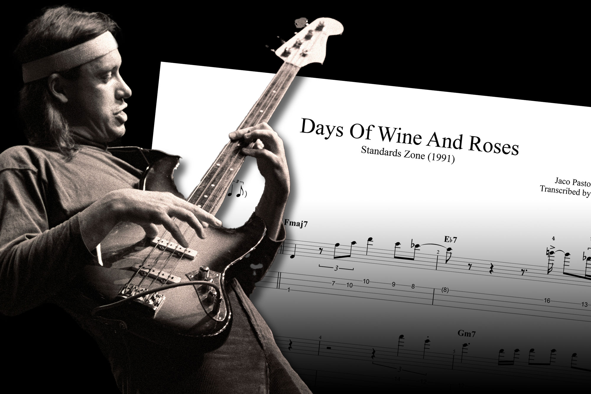 Bass Transcription: Jaco Pastorius’s Bass Solo on “The Days Of Wine And ...