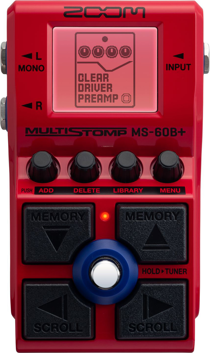 Zoom Announces the MS-60B+ MultiStomp Pedal – No Treble