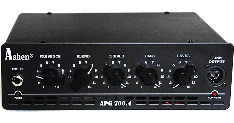 Ashen Amps Unveils the APG700.4 Bass Amp – No Treble
