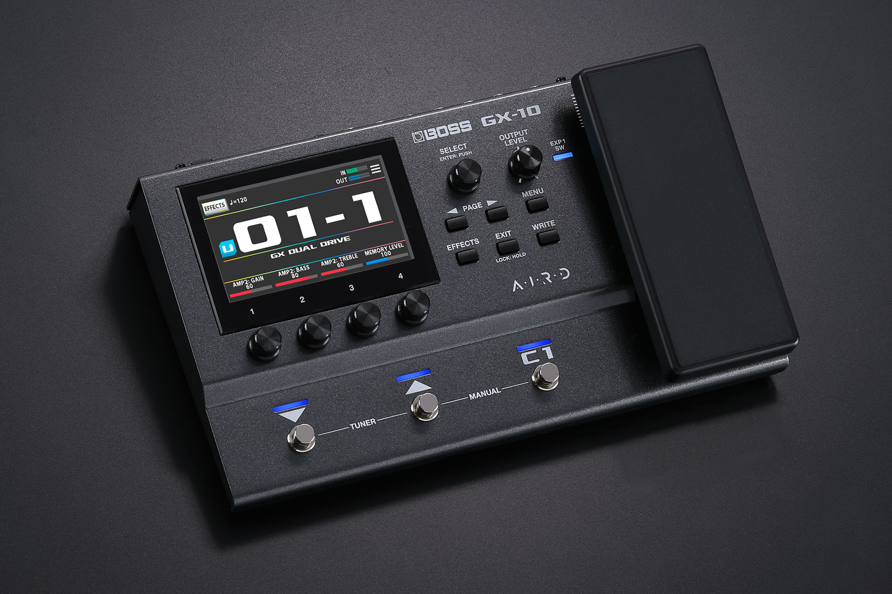 Boss Introduces the GX-10 Effects Processor – No Treble