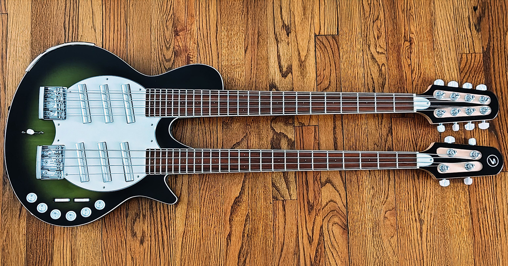 Inside the Stambaugh Designs Duo Switcho: A Double-Neck 8-String/4 ...
