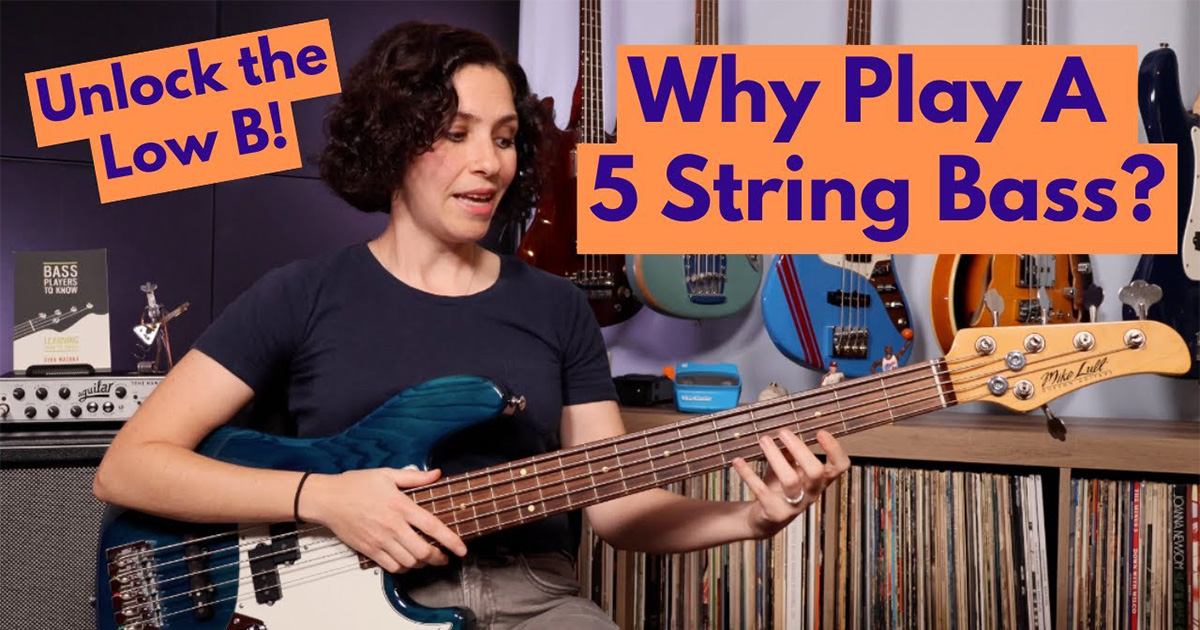 Switching to 5-String Bass: Technique Changes, Low B Strategy ...