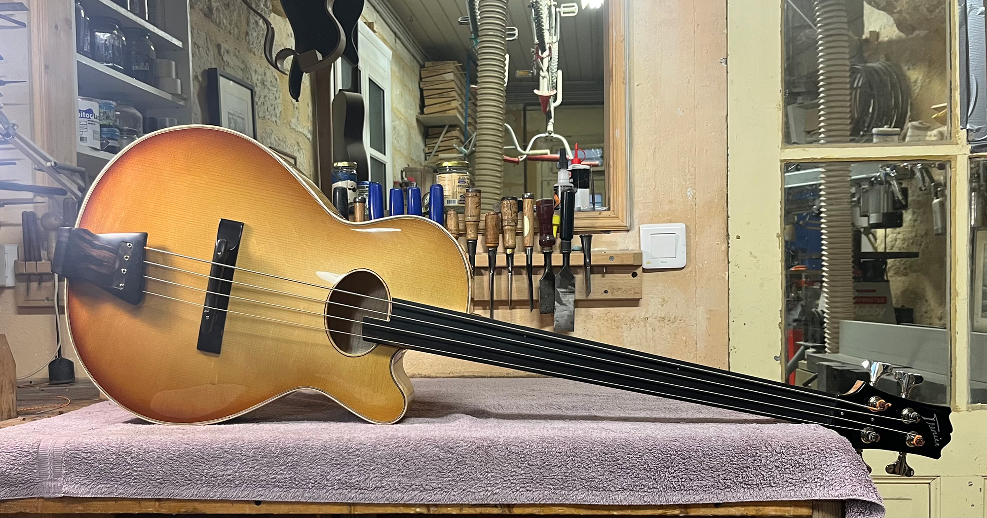 Bass of the Week: Inside Bryant Trenier’s Upright-Inspired Fretless ...