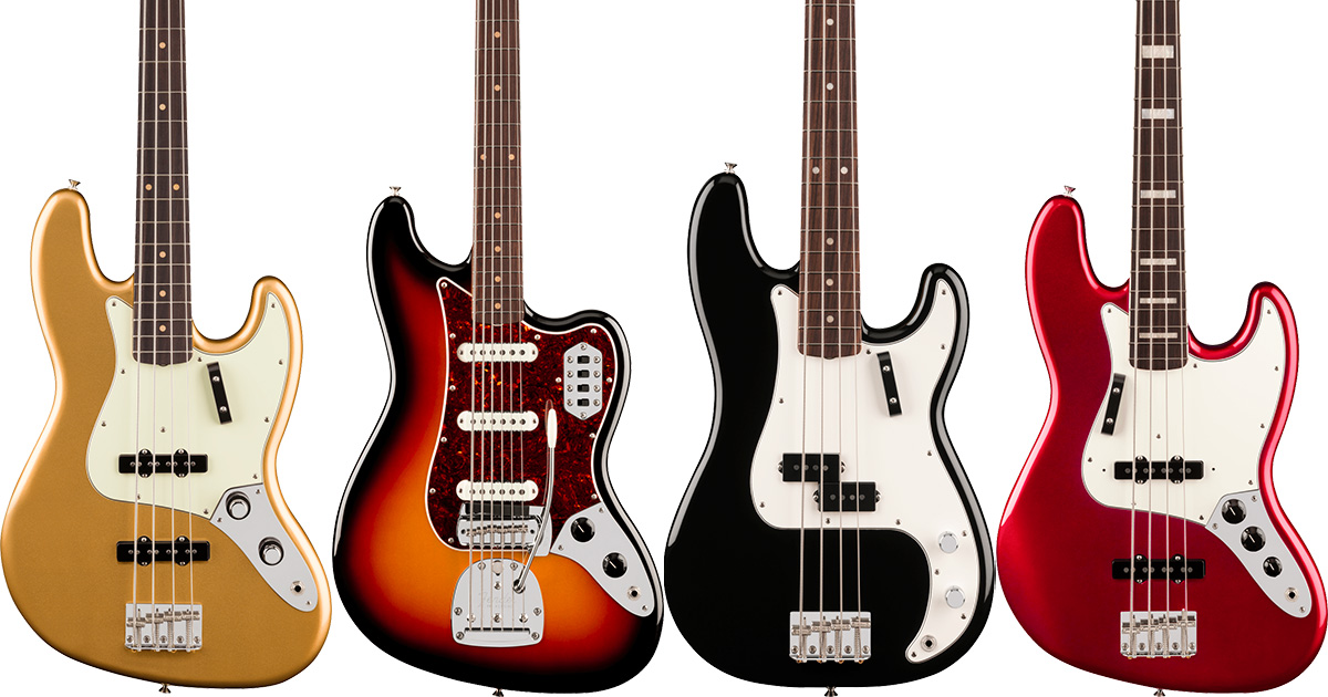 Fender Unveils Vintera III Bass Series with New Jazz, Precision & Bass ...