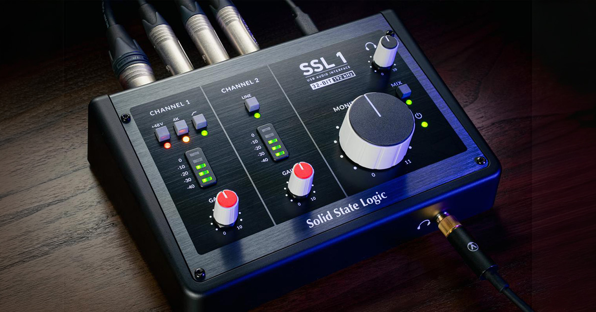 Solid State Logic Debuts Compact SSL 1 Interface for Bass, Guitar, and ...