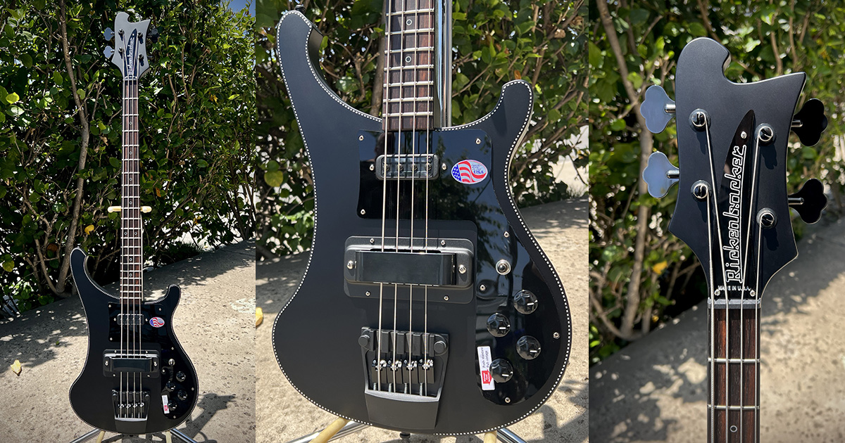 Rickenbacker’s 4003 Noir Returns for 2026 in All-Black Limited Edition ...